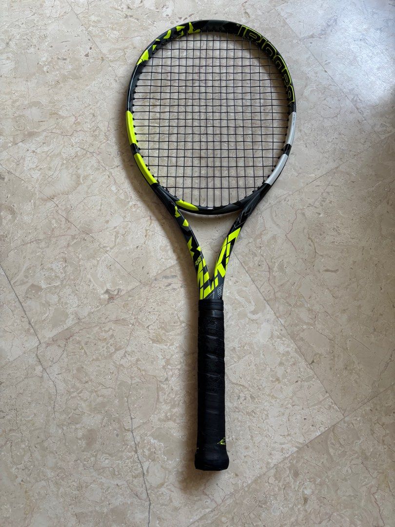 Babolat Pure Aero 98 Tennis Racket, Sports Equipment, Sports & Games ...