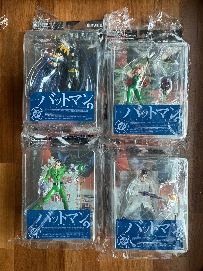 Batman Wave 2 Action Figures Full Set- Yamato, Hobbies & Toys, Toys ...