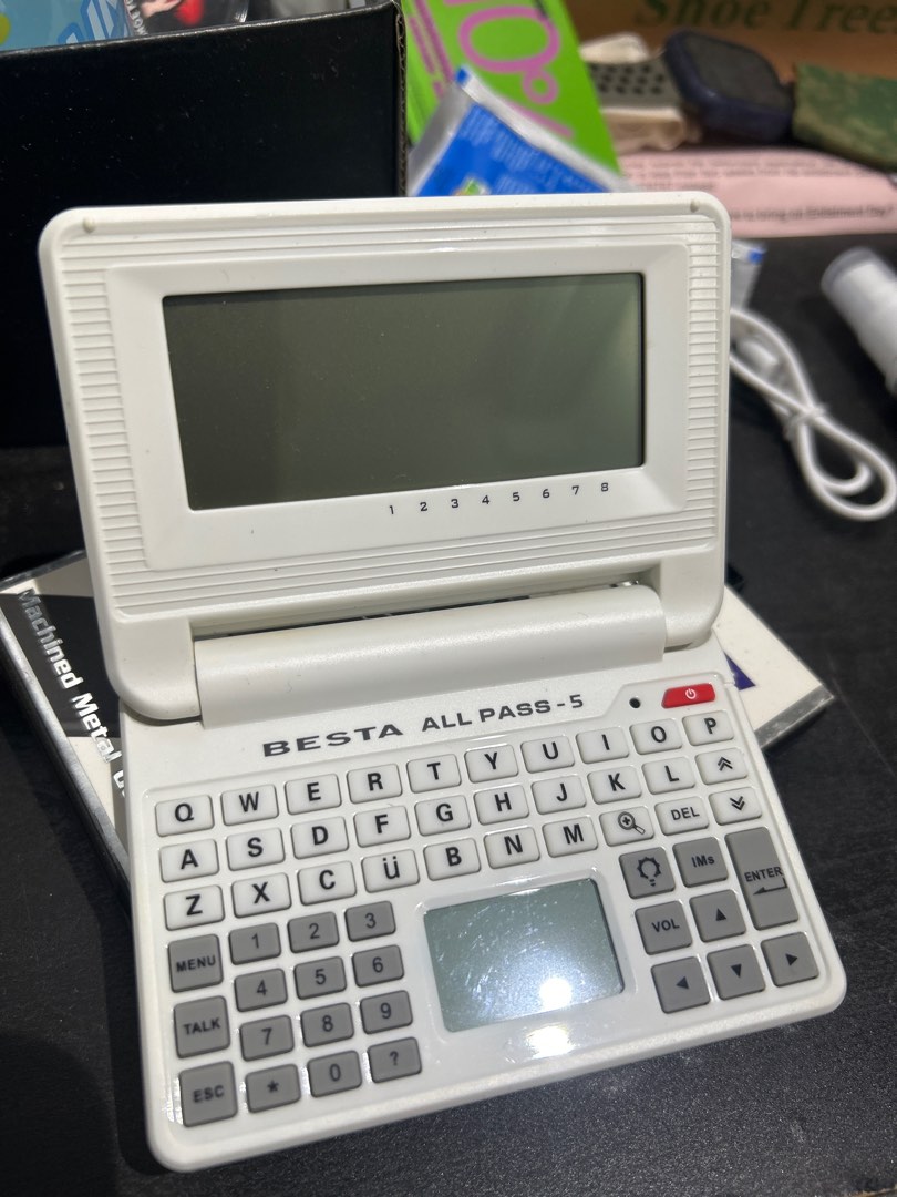 BESTA ALL PASS-5 Electronic Dictionary, Mobile Phones & Gadgets, Other ...