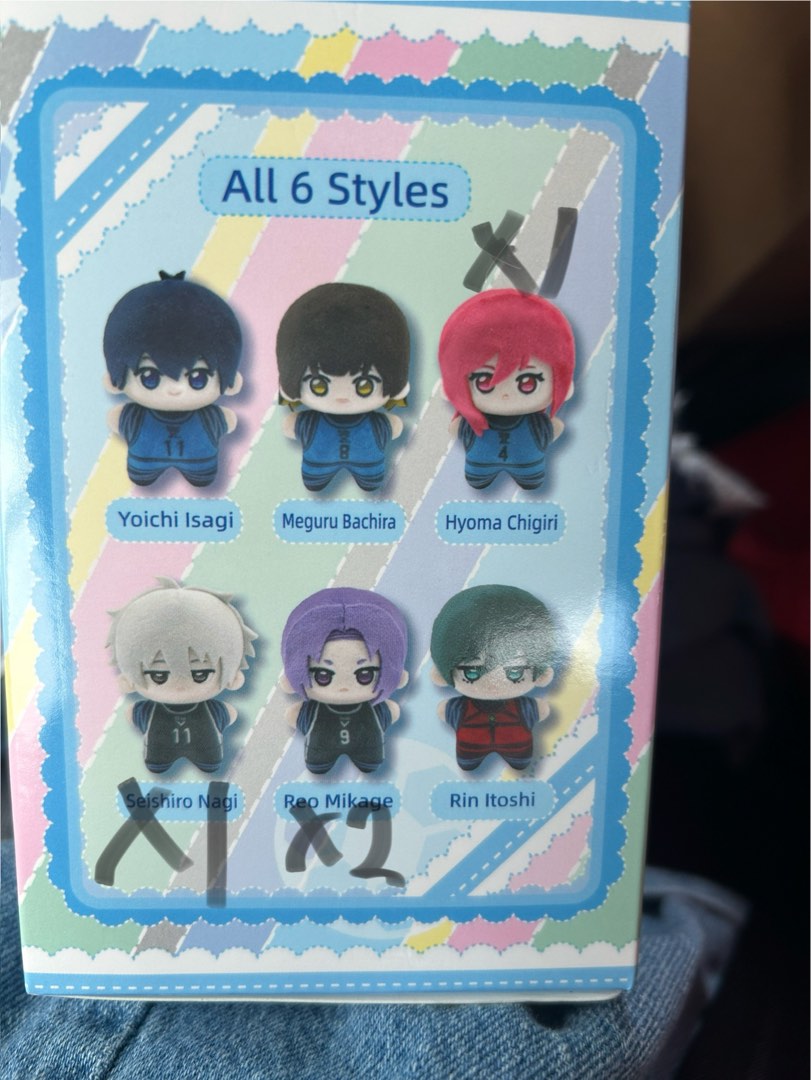 Blue Lock Plushie, Hobbies & Toys, Toys & Games on Carousell