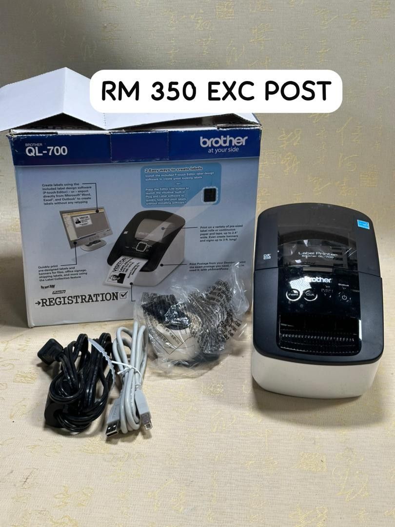 Brother QL-700 Label Printer, Computers & Tech, Printers, Scanners ...