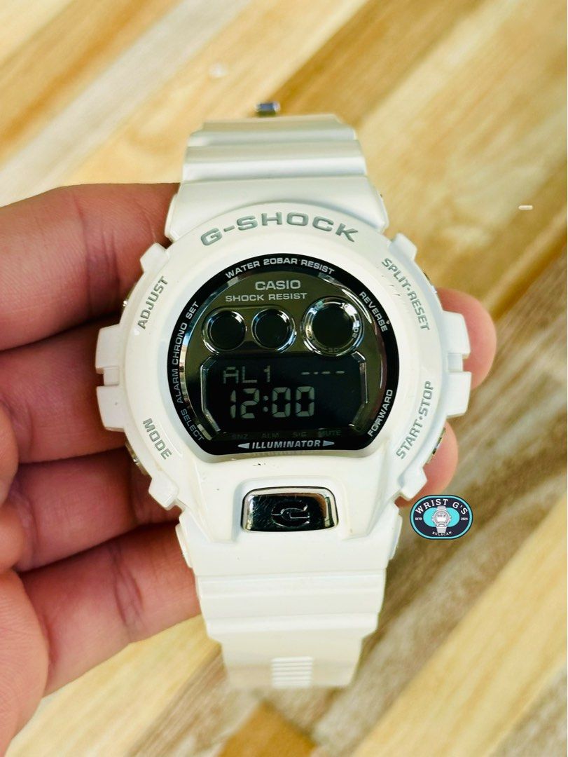 Casio G-Shock White Digital Watch, Men's Fashion, Watches & Accessories ...