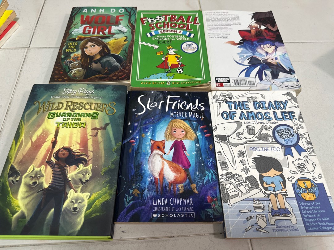 Children's Books - Wild Rescuers, Wolf Girl, Star Friends, Football ...