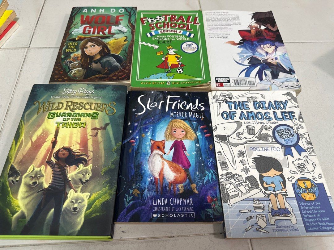 Children's Books - Wild Rescuers, Wolf Girl, Star Friends, Football ...