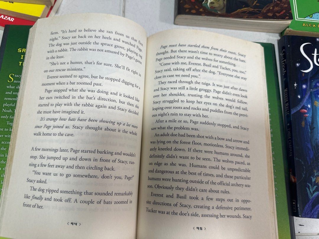 Children's Books - Wild Rescuers, Wolf Girl, Star Friends, Football ...