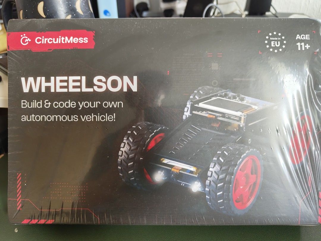 CircuitMess Wheelson - Build & Code Autonomous Vehicle, Hobbies & Toys ...