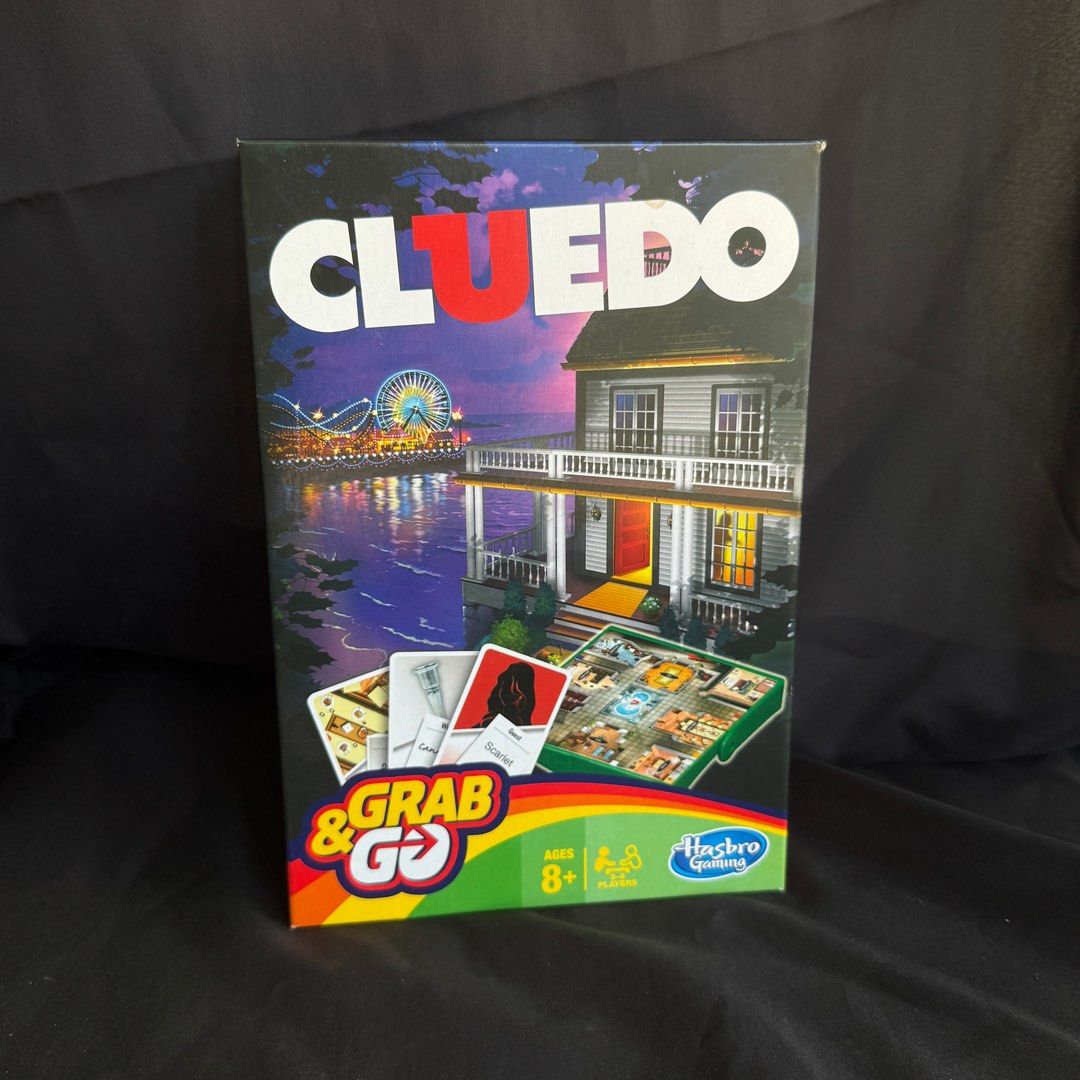 Cluedo & Grab & Go Board Game, Hobbies & Toys, Toys & Games on Carousell