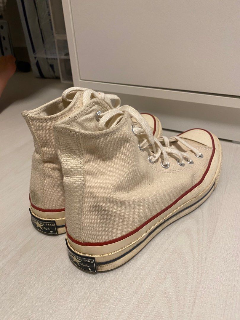 Converse Chuck Taylor All Star 70s High Top - Cream, Women's Fashion ...