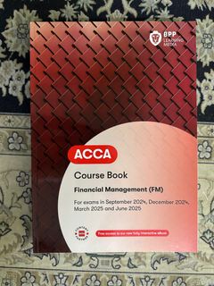 COURSE BOOK ACCA AA, Hobbies & Toys, Books & Magazines, Textbooks on ...