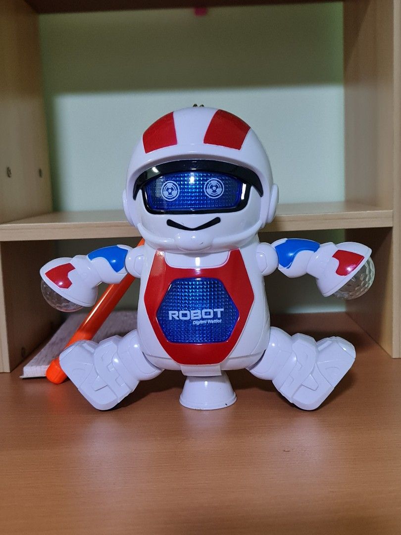 Dancing Robot Toy with Lights and Music Lantern, Hobbies & Toys, Toys ...