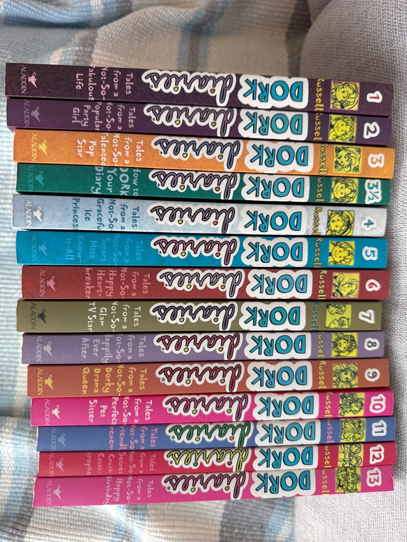 Dork Diaries Book Series - Complete Set, Hobbies & Toys, Books ...