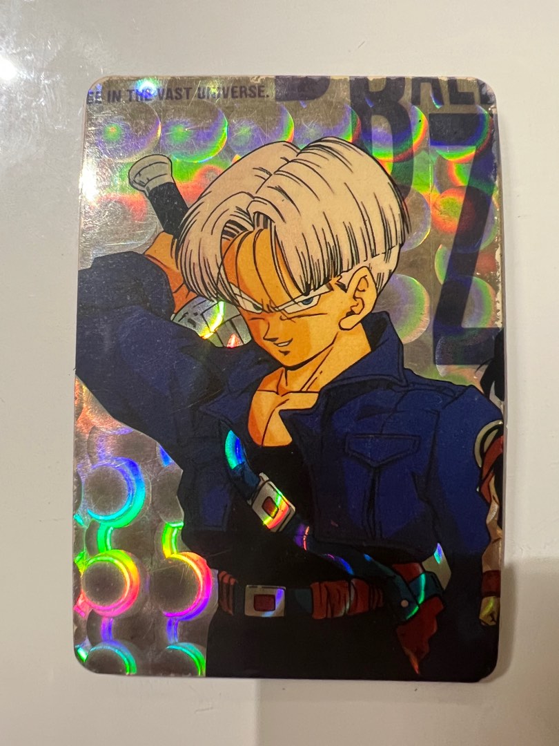 Dragon Ball Z Trunks Trading Card - 1994, Hobbies & Toys, Toys & Games ...