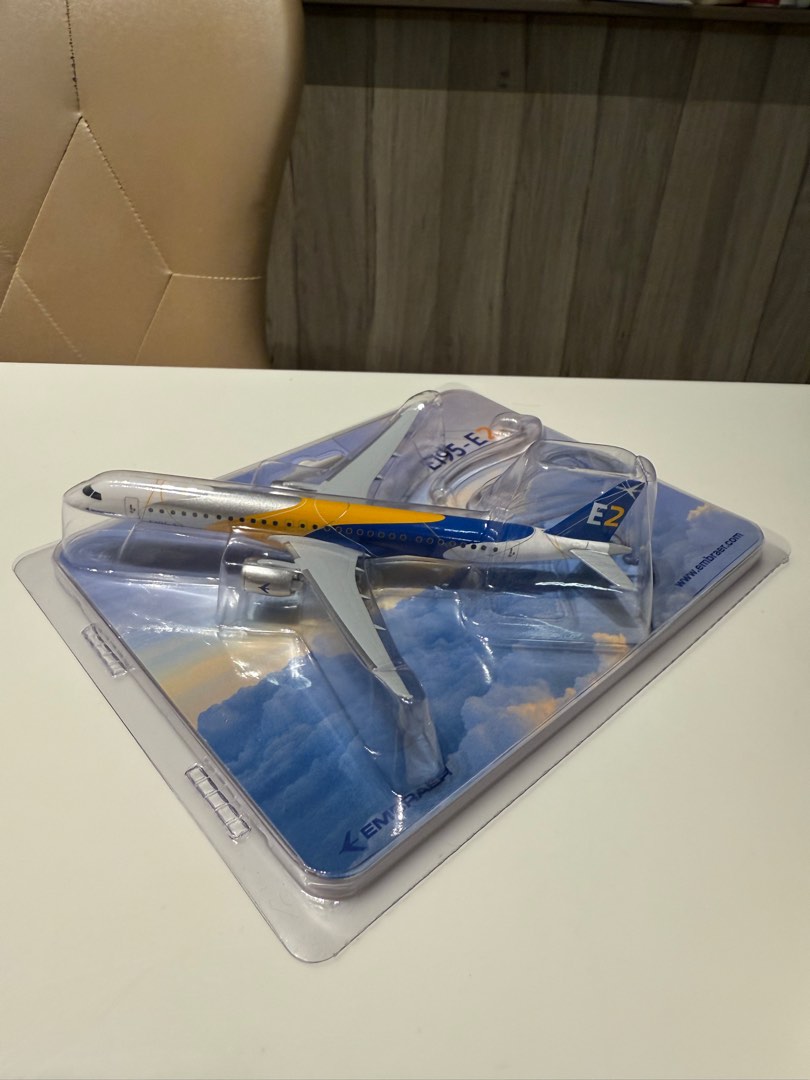 Embraer E195-E2 Aircraft Model, Hobbies & Toys, Toys & Games on Carousell