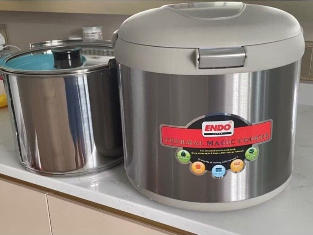 Endo Thermal Magic Cooker 7l, TV & Home Appliances, Kitchen Appliances ...