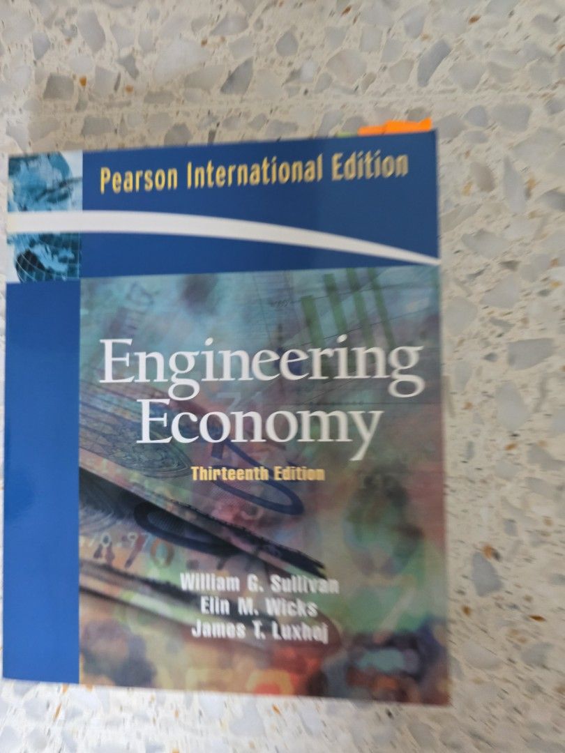 Engineering Economy, Hobbies & Toys, Books & Magazines, Textbooks on ...