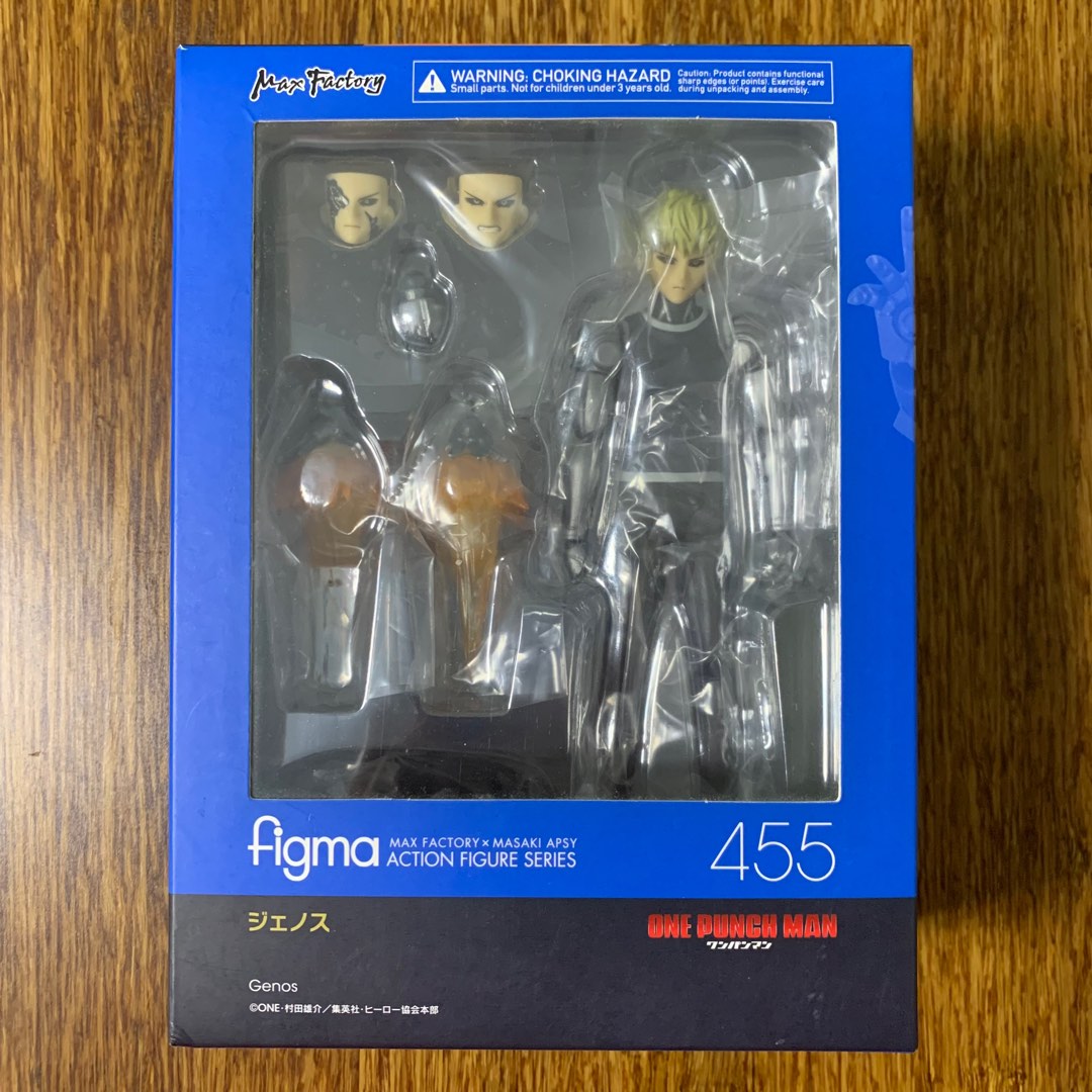 Figma 455 一拳超人 傑諾斯 Genoa (good smile max factory one punch man 魔鬼改造人 魔鬼 ...