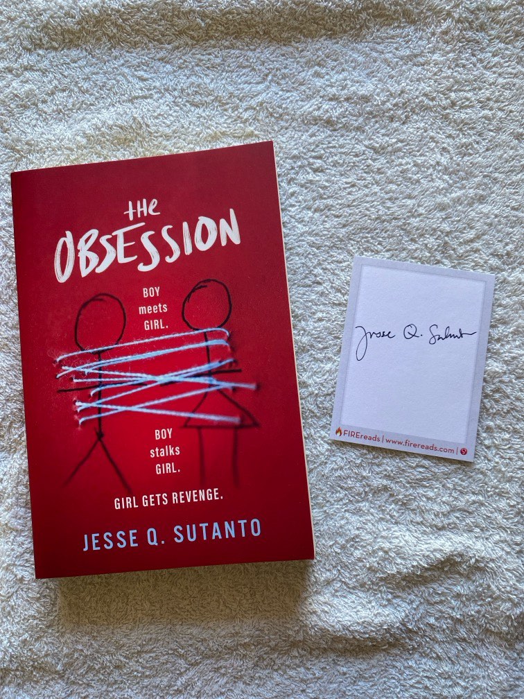 (FREE SIGNED BOOKPLATE) The Obsession by Jesse Q. Sutanto, Hobbies ...