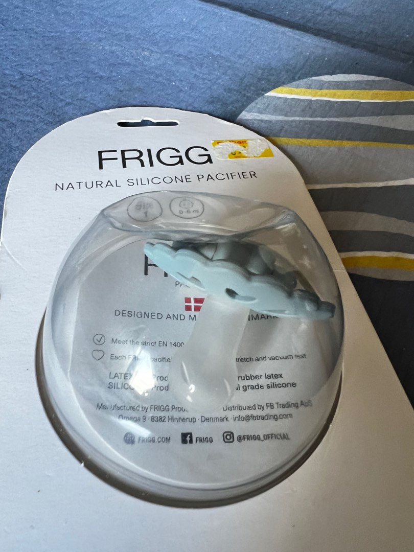 Frigg Natural Silicone Pacifier 0-6 Months, Babies & Kids, Nursing ...
