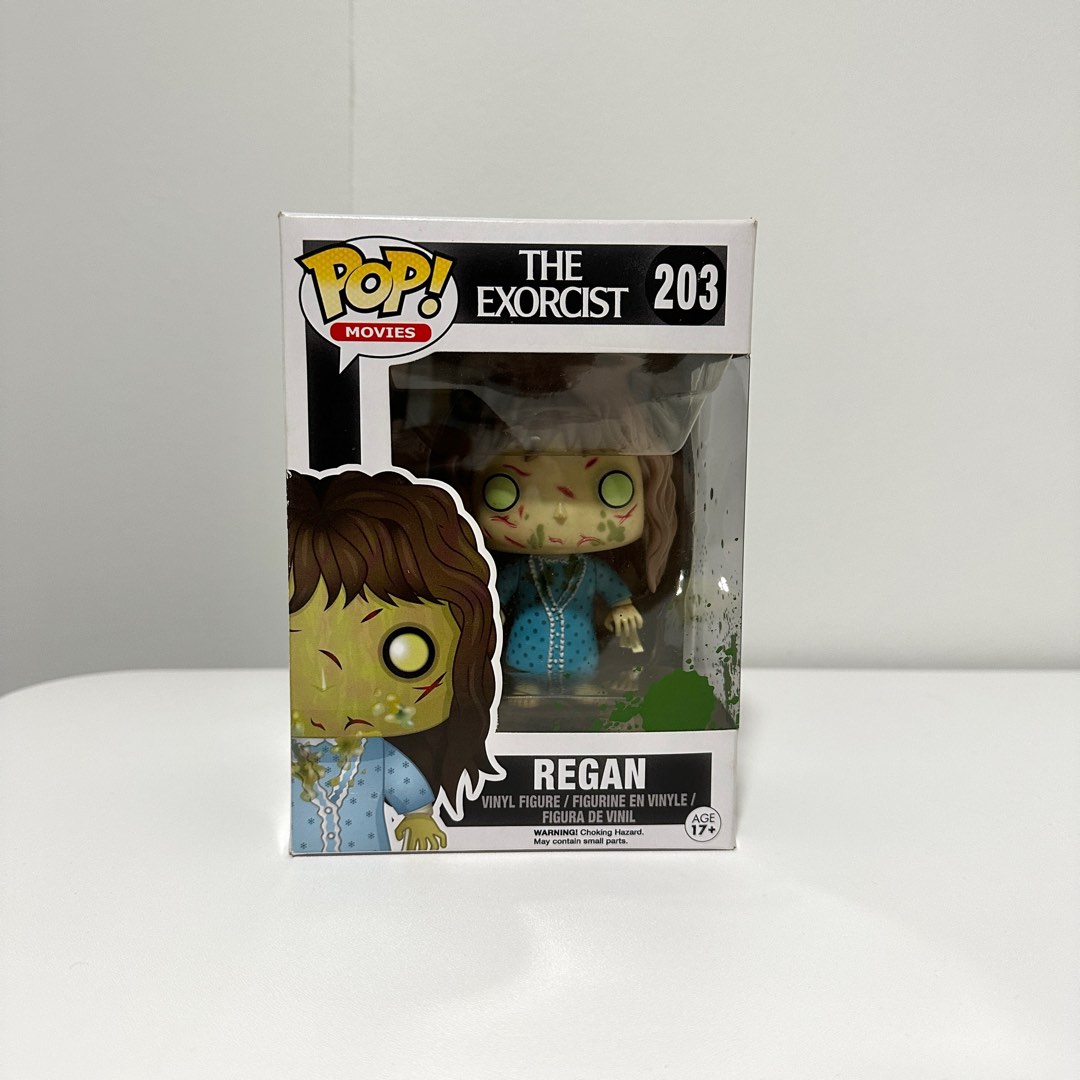 Funko Pop! Regan #203 from The Exorcist Movie, Hobbies & Toys, Toys ...