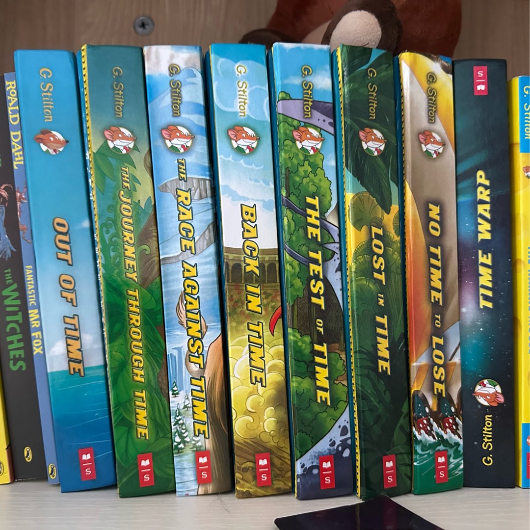 Geronimo Stilton Time Travel Series Books, Hobbies & Toys, Books ...
