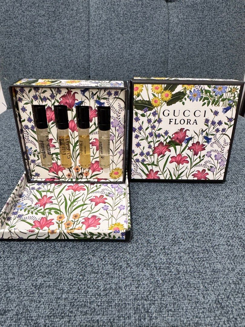 Gucci Flora Miniature Perfume Set, Beauty & Personal Care, Fragrance ...