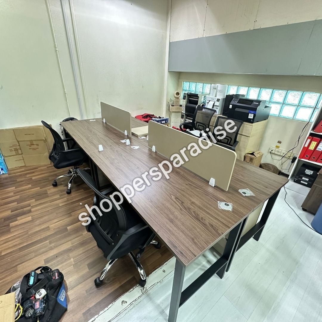 H500 H501 H502 H503 Executive Workstation, with/without pedestal/cabinet Home Office Table ...