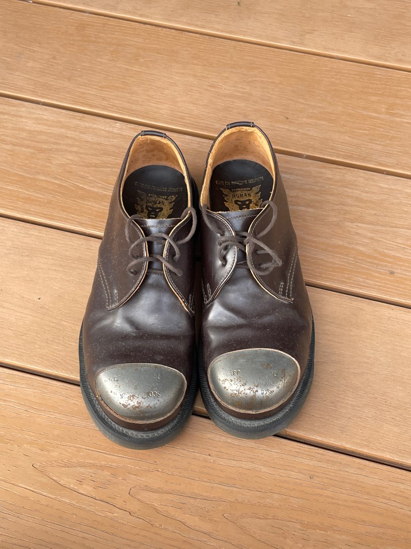 Human Made x Beams x George Cox Steel Toe Shoe (Size 5), Men's Fashion ...