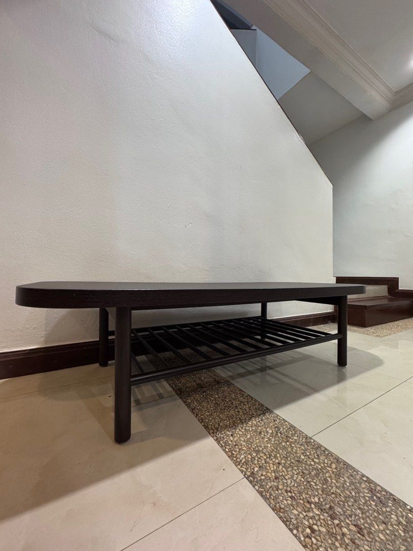 IKEA LISTERBY Coffee Table with Shelf, Furniture & Home Living ...
