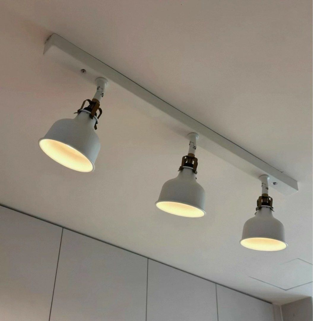Ikea Ranarp Ceiling Track, Furniture & Home Living, Lighting & Fans ...
