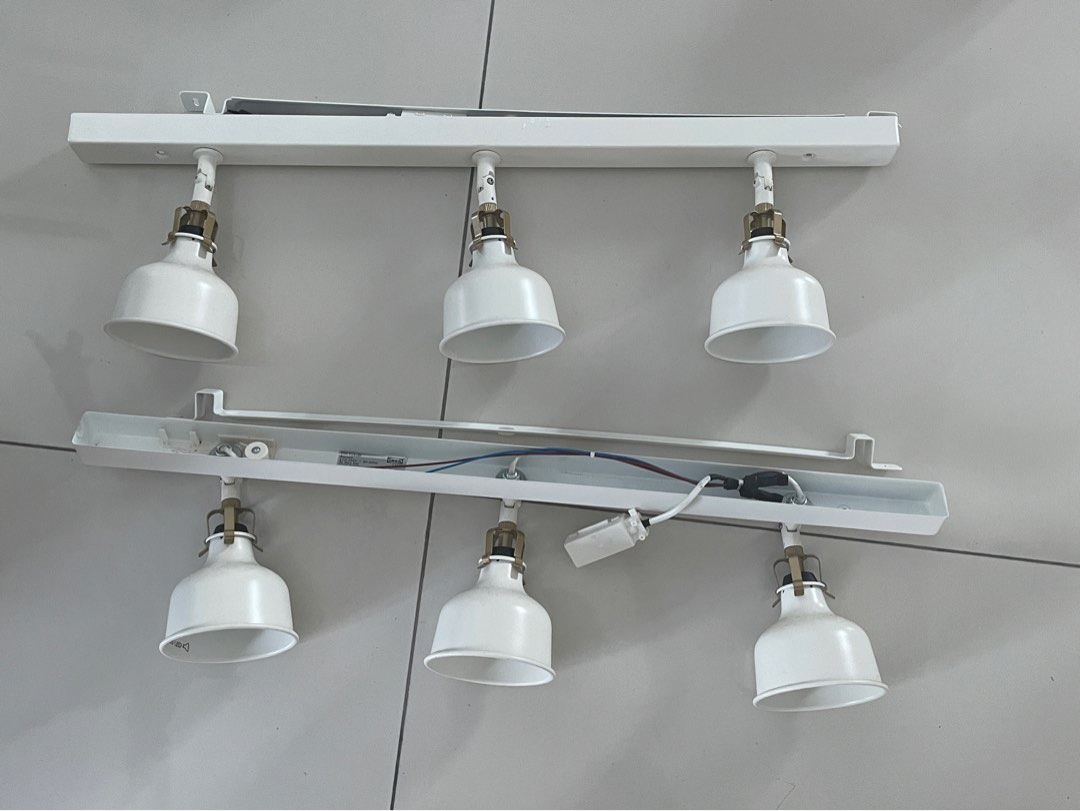 Ikea Ranarp Ceiling Track, Furniture & Home Living, Lighting & Fans ...