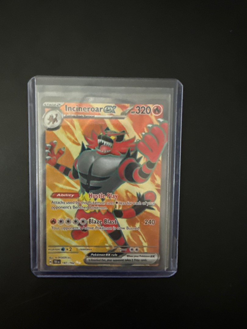Incineroar ex Full art, Hobbies & Toys, Toys & Games on Carousell
