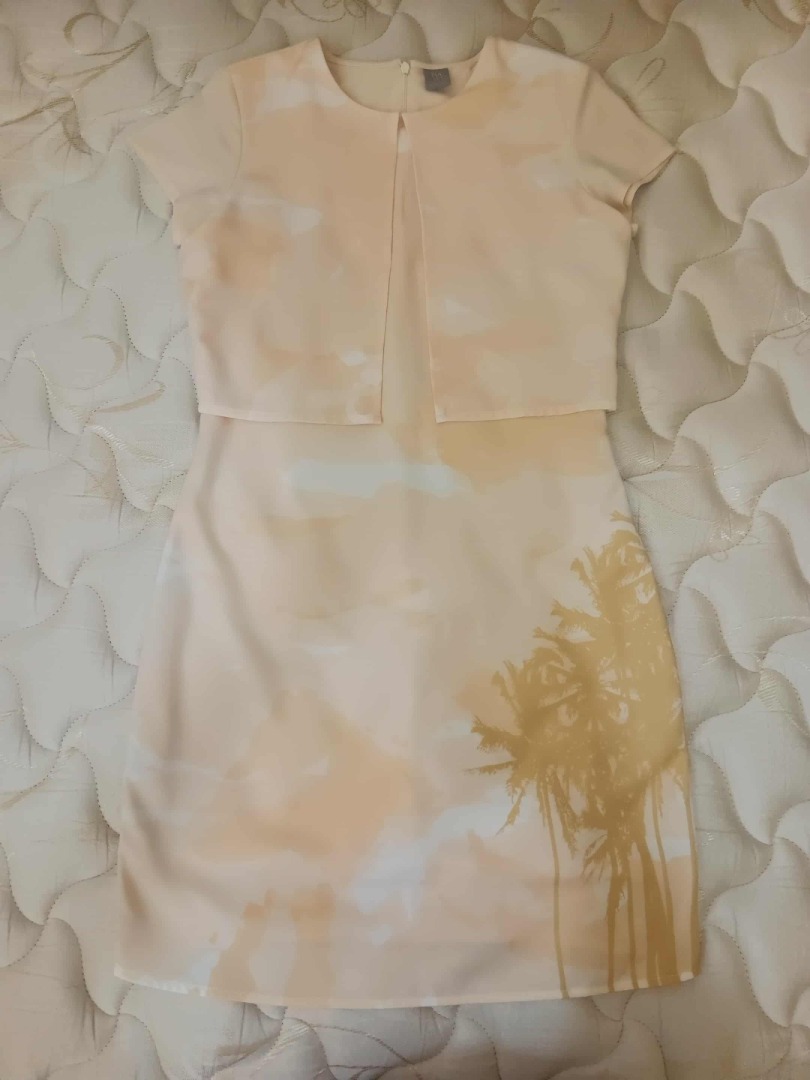 Light Pink Office Dress, Women's Fashion, Dresses & Sets, Dresses on ...