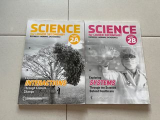 Science Textbook 2A & 2B for Lower Secondary, Hobbies & Toys, Books ...