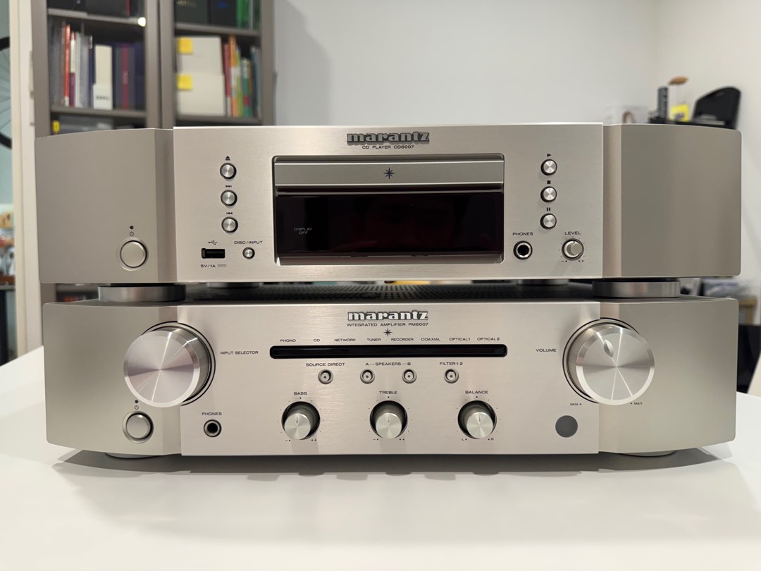 Marantz CD6007 CD Player & PM6007 Integrated Amplifier, Audio ...