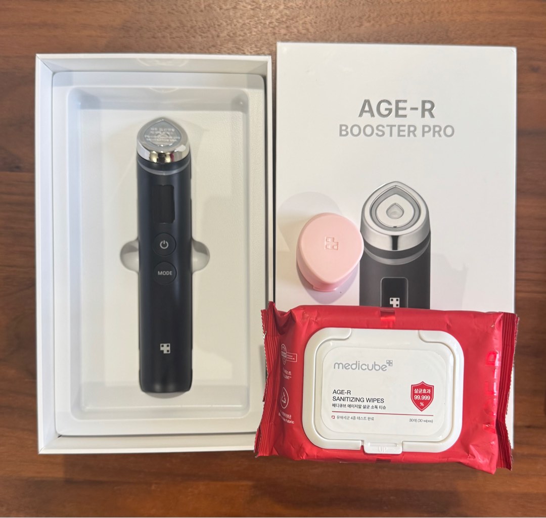 Medicube AGE-R Booster Pro Device, Beauty & Personal Care, Face, Face ...