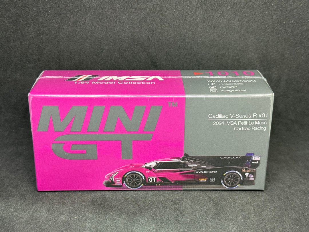 MINI GT 1010 Cadillac V-Series. R #01 2024 IMSA Petit Le Mans Cadillac ...