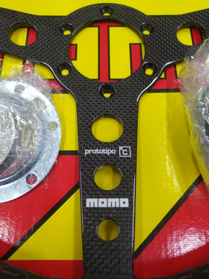 Momo Prototipo 6C 350mm (Rare), Car Accessories, Accessories on Carousell