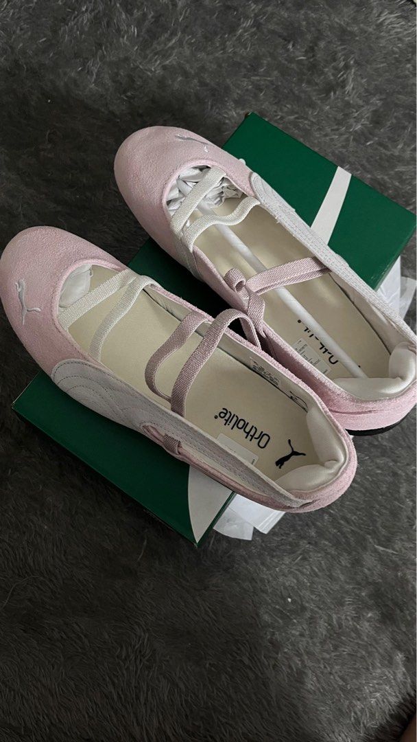 NEW Puma Speedcat Ballet Women's Pink, Fesyen Wanita, Sepatu di Carousell