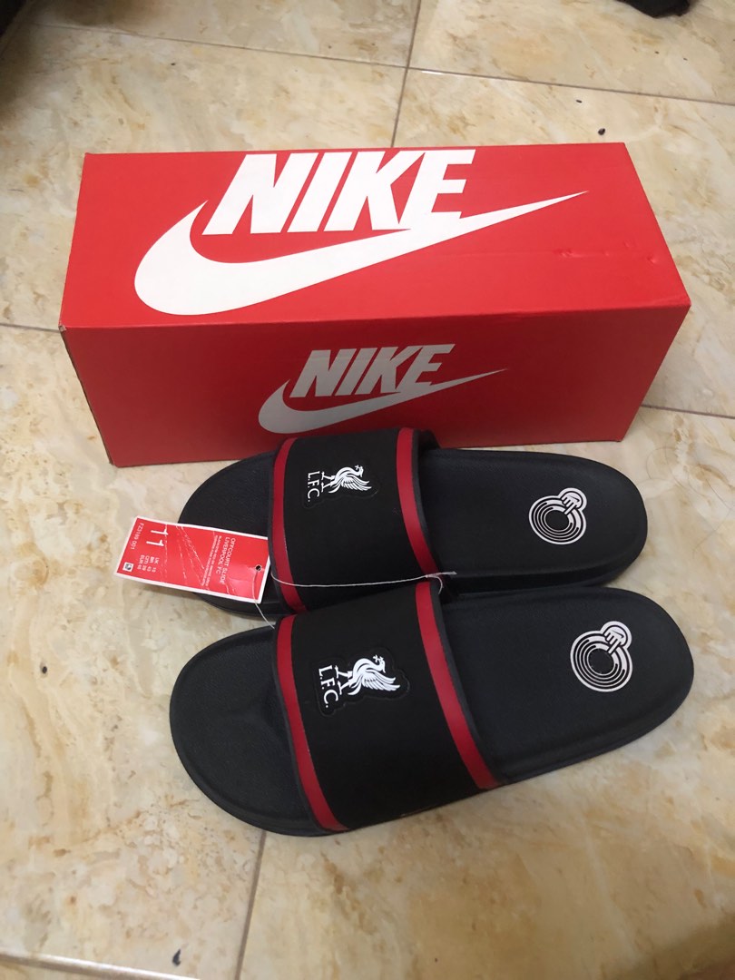 Nike offcourt slide liverpool, Men's Fashion, Footwear, Flipflops and ...