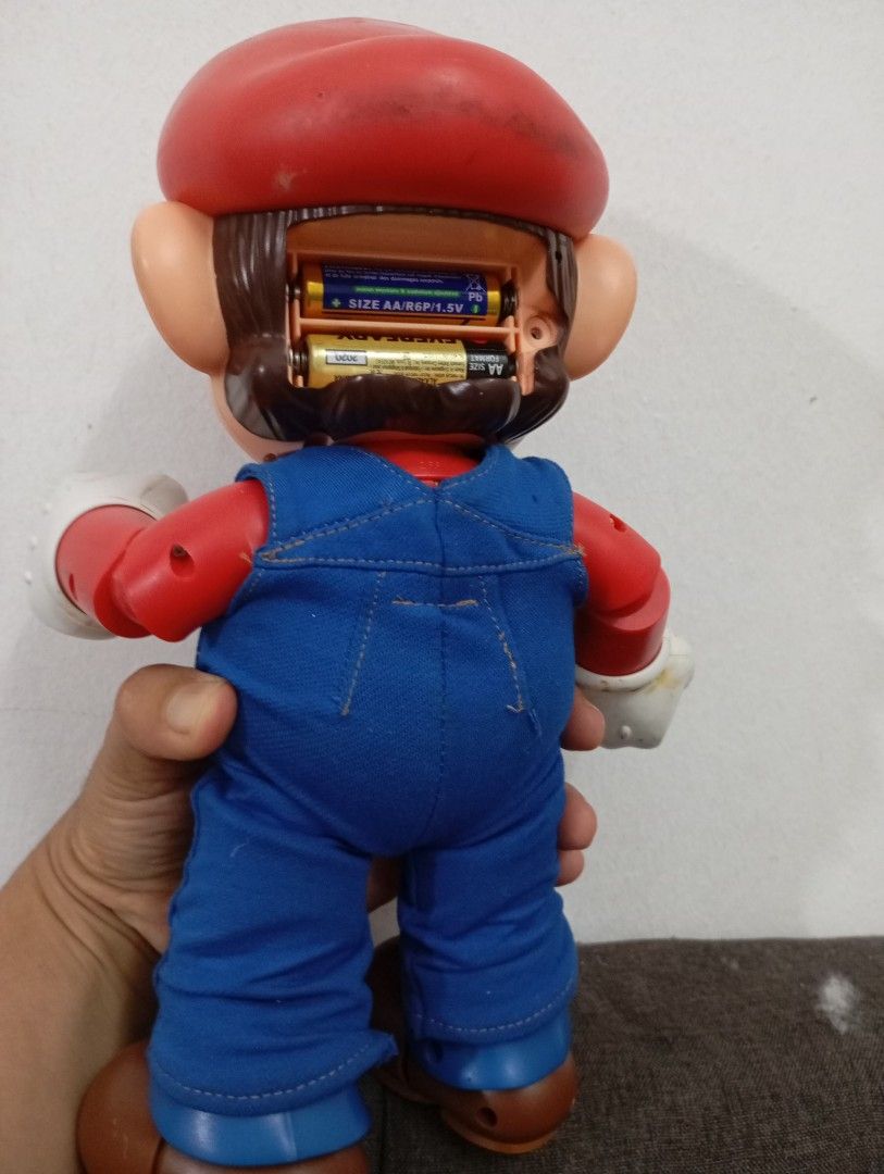 Nintendo It's Me Super Mario 12" Inch Talking Mario Big Figure Doll ...