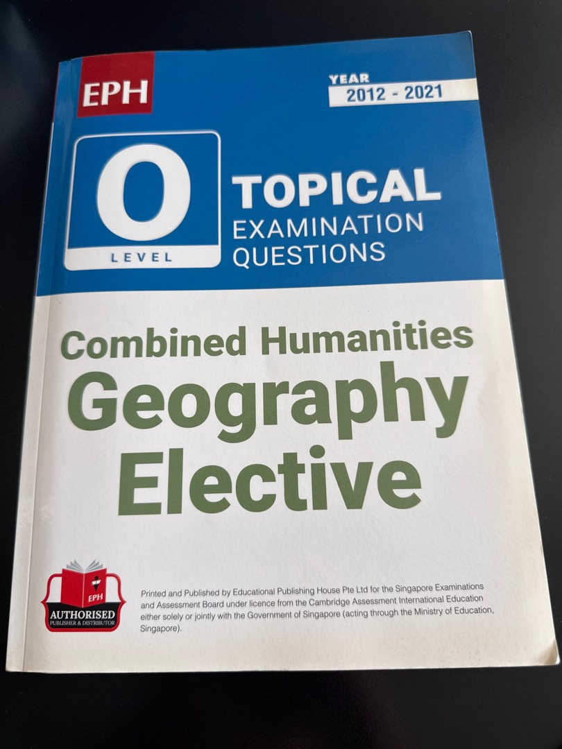 O Level Combined Humanities Geography Elective Topical Questions, Hobbies & Toys, Books ...