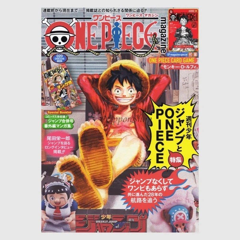 One Piece Magazine vol 20 + promo card, Hobbies & Toys, Books ...