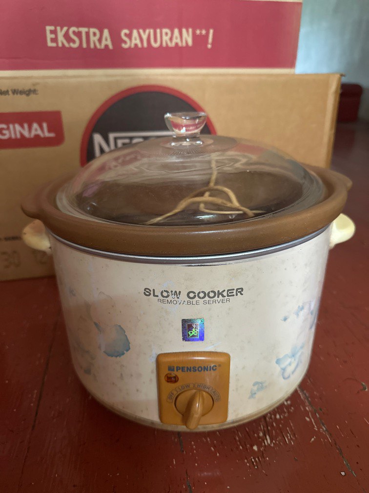 Pensonic Slow Cooker, TV & Home Appliances, Kitchen Appliances, Cookers ...