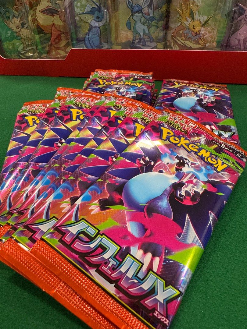 Inferno x PCJ Pokemon Card Packs, Hobbies & Toys, Toys & Games on Carousell