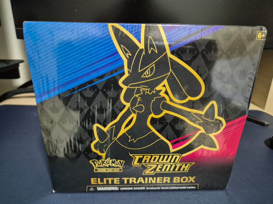 Pokemon Crown Zenith Elite Trainer Box (ETB), Hobbies & Toys, Toys ...