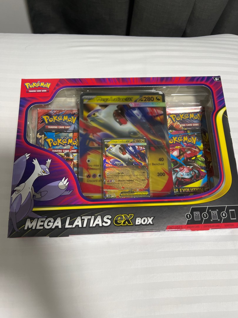 Pokemon Mega Latias EX Box, Hobbies & Toys, Toys & Games on Carousell
