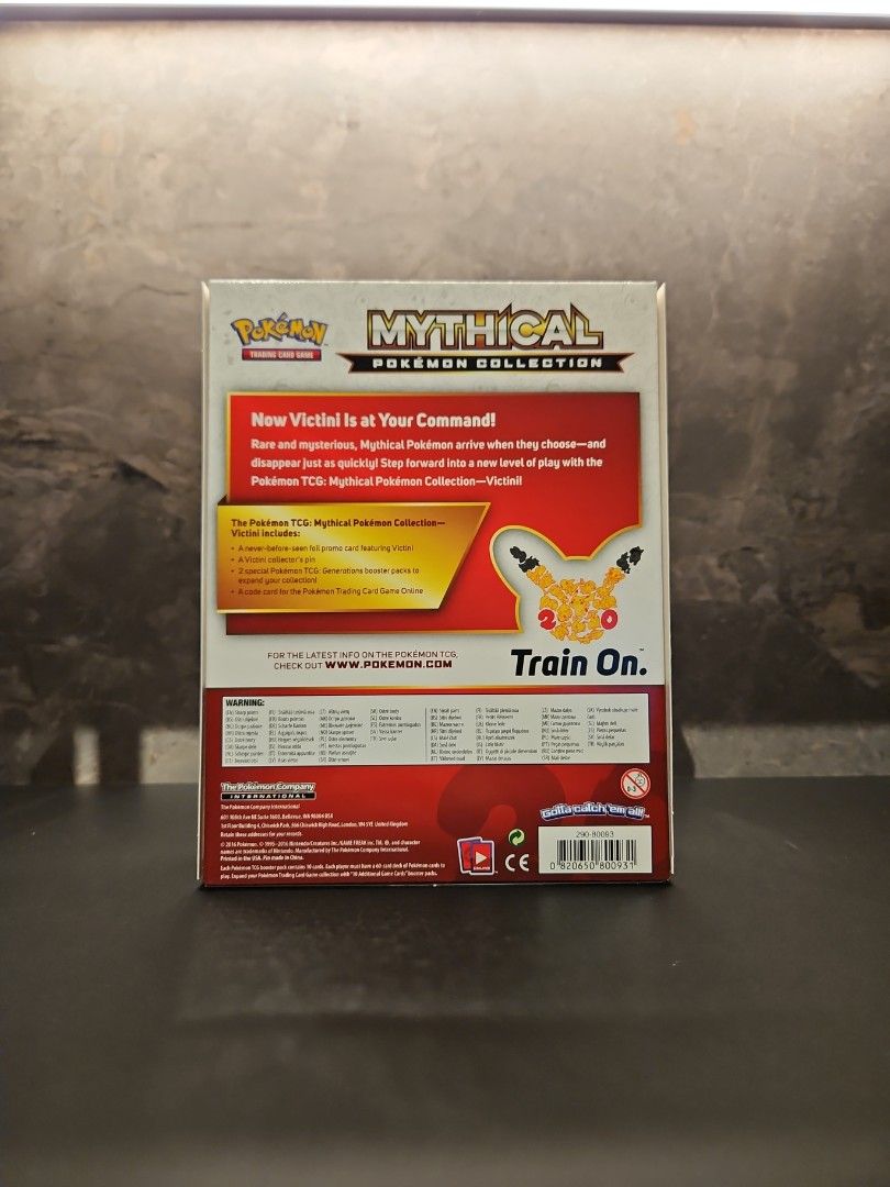 Pokemon TCG Card 20th Anniversary Generations Victini Mythical ...