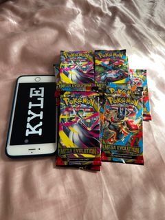 Pokemon mega Evolution Booster Packs, Hobbies & Toys, Toys & Games on ...