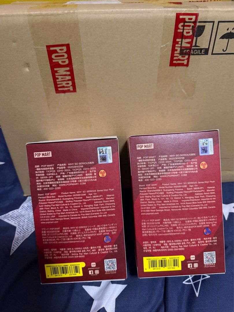 POP MART Why So Serious,Secret,Super Secret,FULL SET 10 pcs blind boxes ...