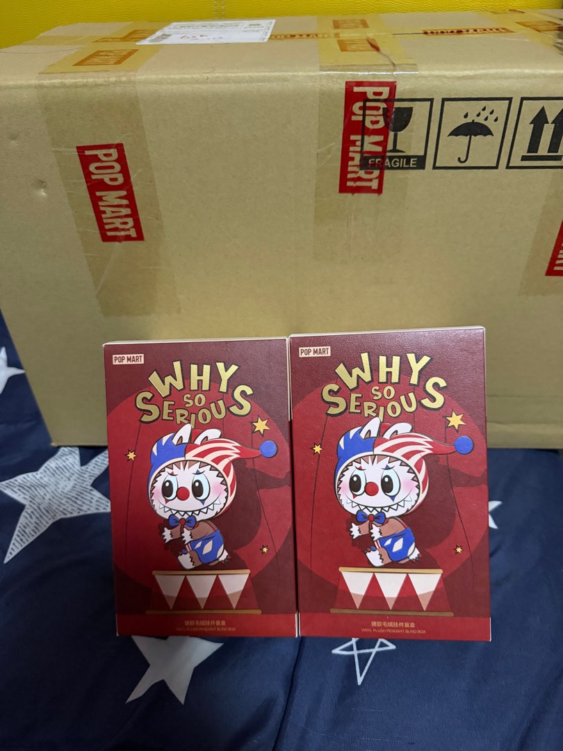 POP MART Why So Serious,Secret,Super Secret,FULL SET 10 pcs blind boxes ...